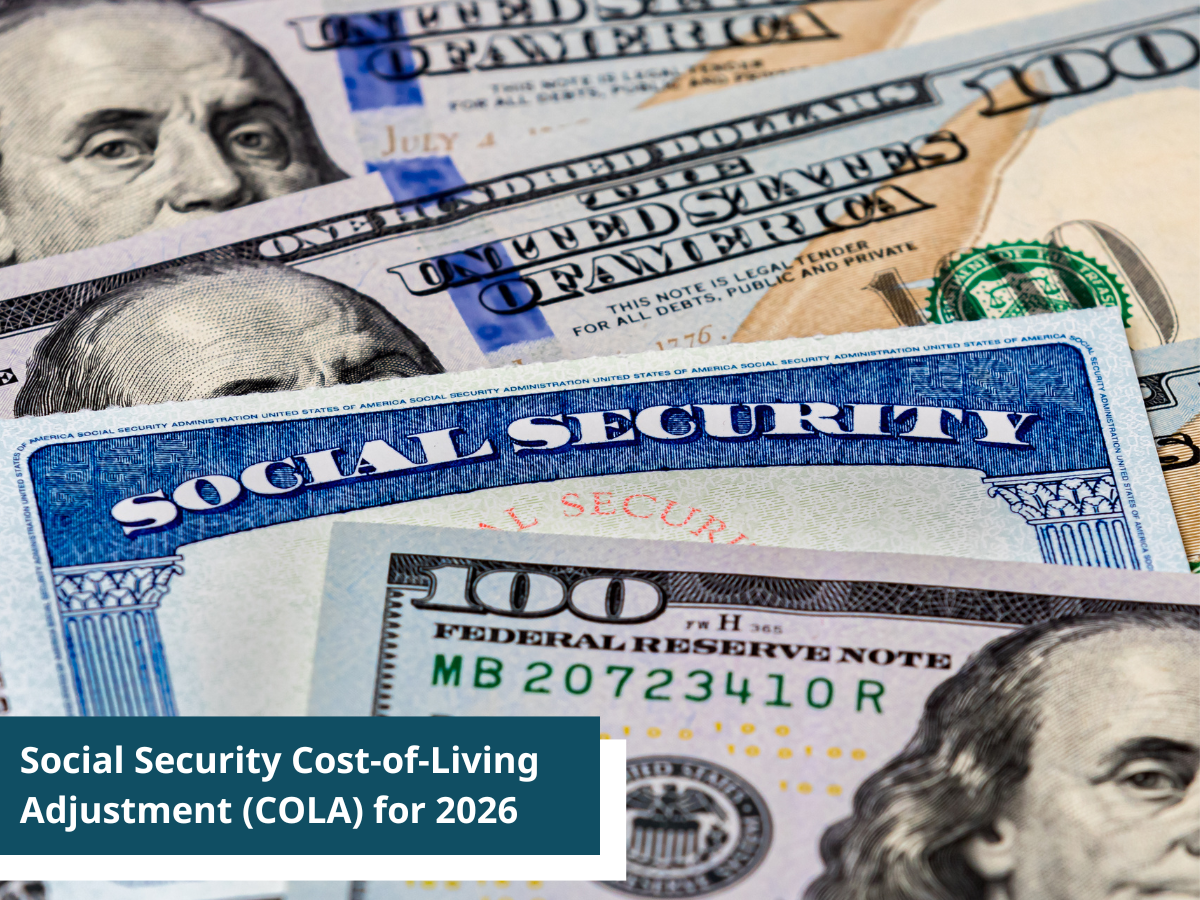Social Security Cost-of-Living Adjustment (COLA) for 2026 | RBRSRyan ...